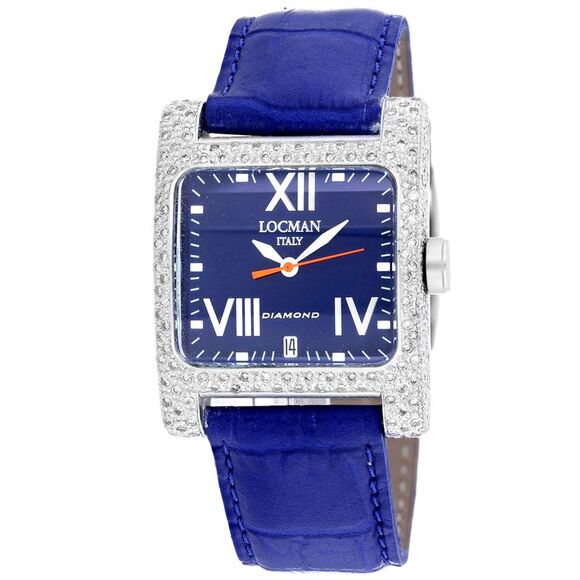 Locman | Jewelry | Locman Womens Classic Blue Dial Watch 43bl2dcbl Le ...